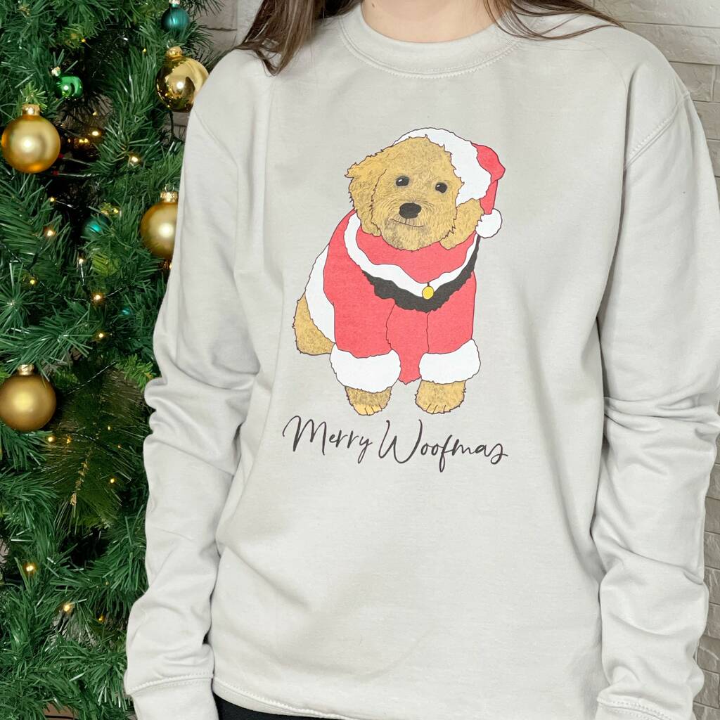 Cockapoo Christmas Jumper By Lovetree Design | notonthehighstreet.com