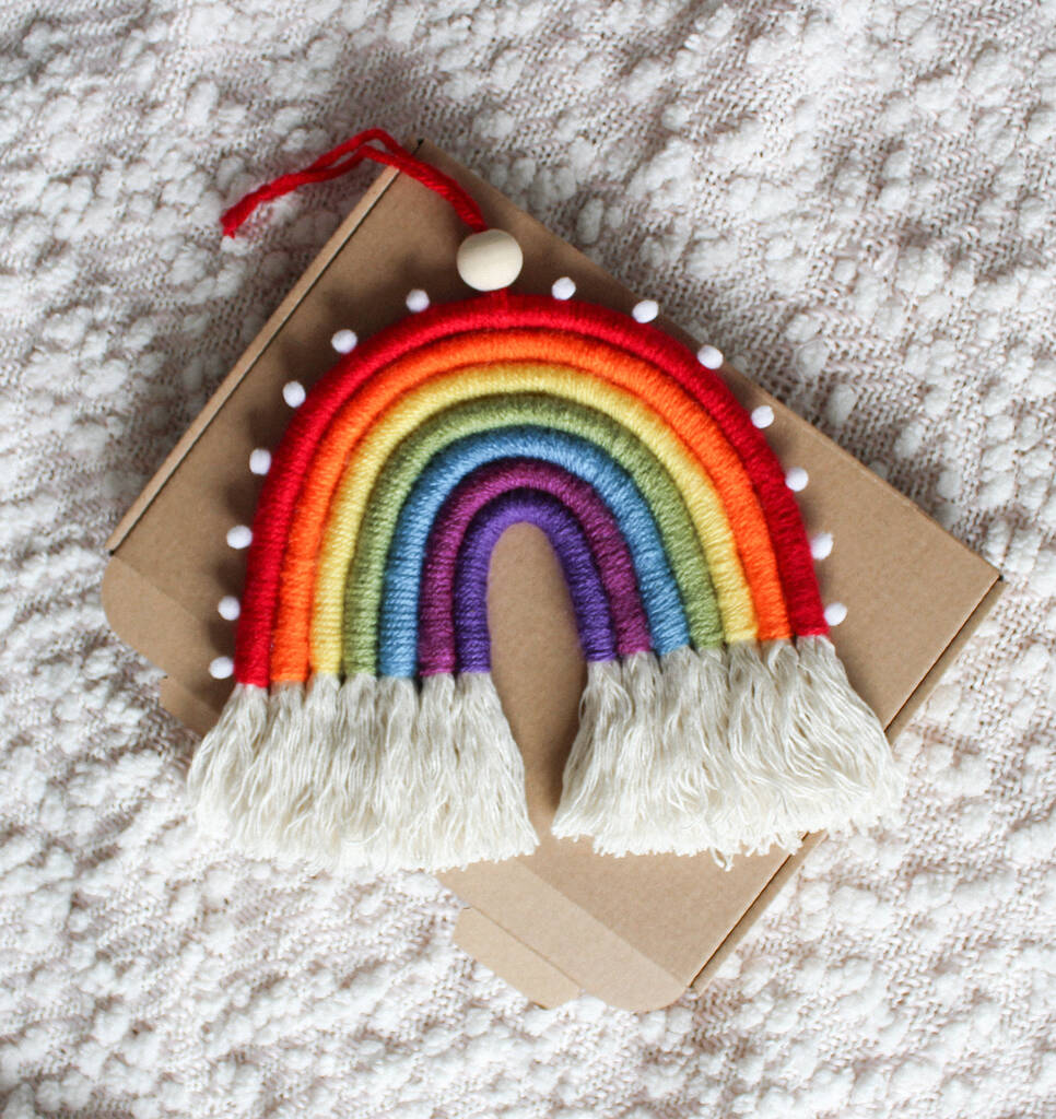 Classic Rainbow Macrame Craft Kit By Making Things Happen ...