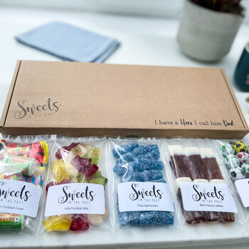Dad's Pick And Mix Letterbox Sweets Gift Box By sweets in the post ...