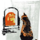 Think Big Cat And Lion Screen Print By Katie Edwards Illustration ...