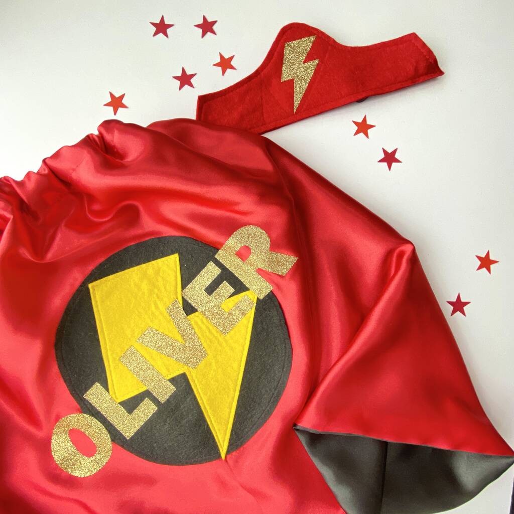 Kids Birthday Superhero Party Cape By Robin's Bobbins ...