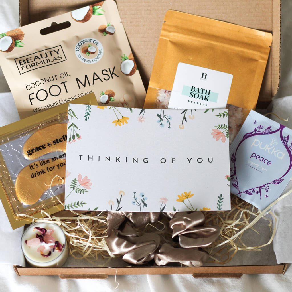 Thinking Of You Self Care Pamper Hamper By MTH Craft Studio ...