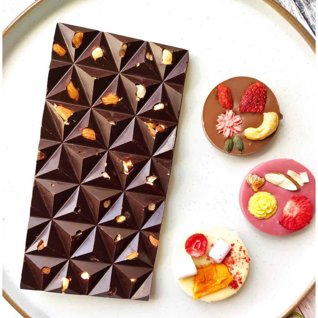 Personalised 'couple In Love' Artisan Chocolate Gift By The Unique ...