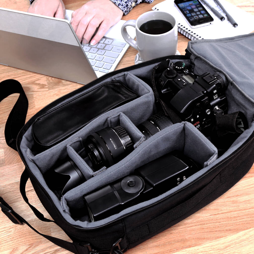 Personalised Camera Organiser Bag By Duncan Stewart ...