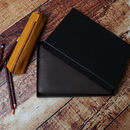 Personalised Luxury Leather Refillable Notebook By Nv London Calcutta ...