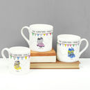 Personalised Set Of Ski Boot Family Mugs By This Is Nessie ...