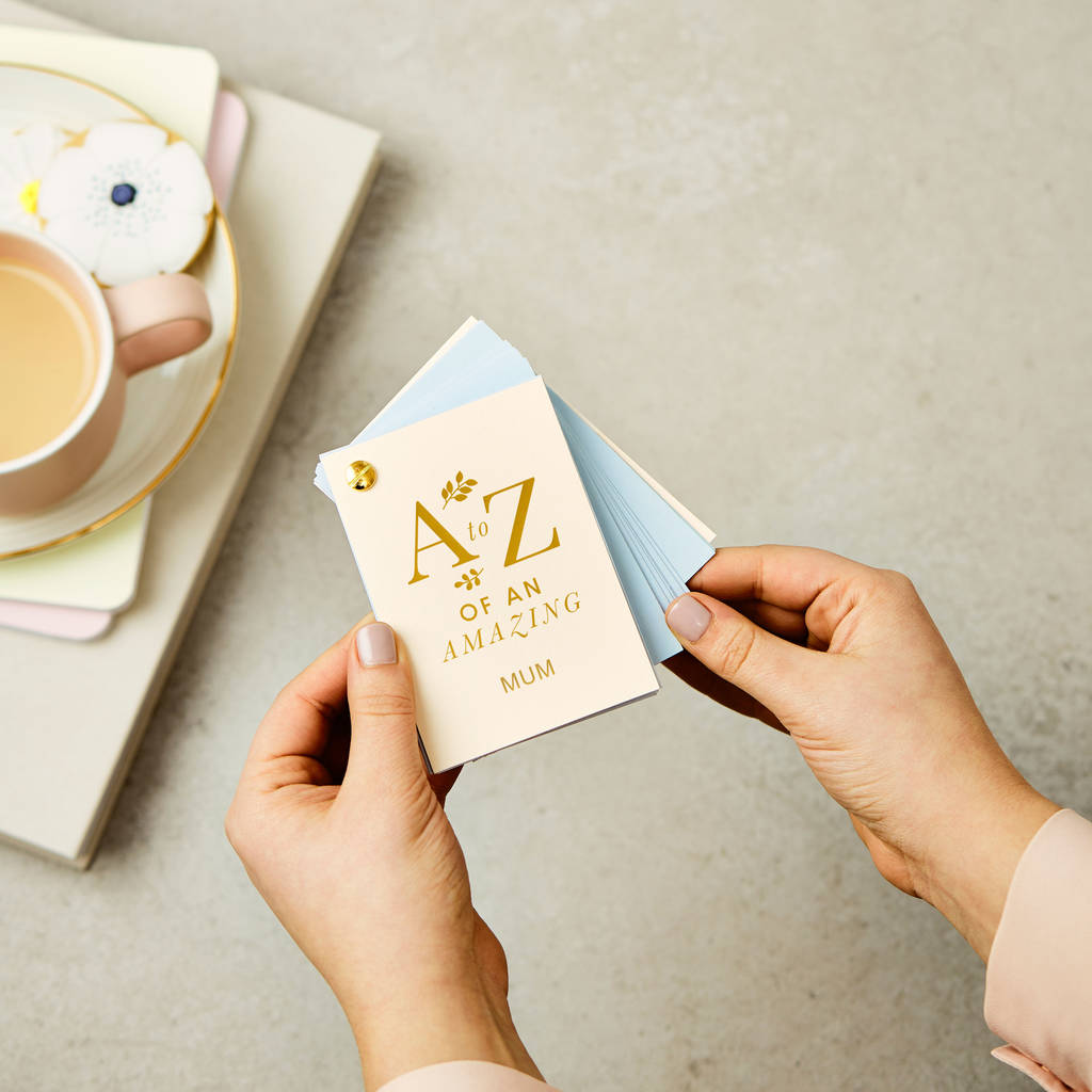 a to z of an amazing mum book by martha brook | notonthehighstreet.com