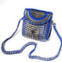 Bernie Handbag Metallic Silver Ring Pulls By Smart Deco Style ...