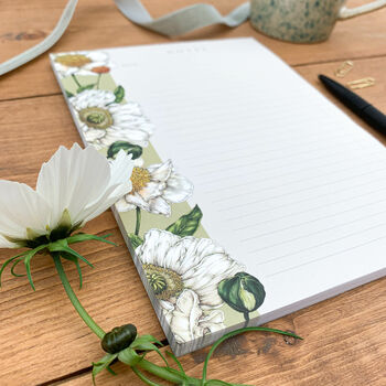 A5 Notepad, Spring Blossom By Catherine Lewis Design ...