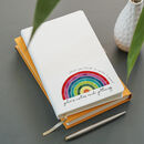 Personalised Rainbow Notebook By This Is Nessie | notonthehighstreet.com