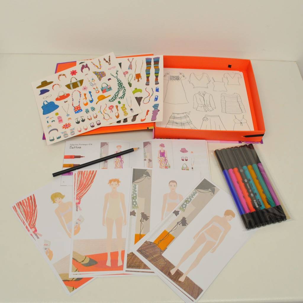 Personalised Fashion Workshop Design Kit By Harmony At Home Boutique personalised-fashion-workshop-design-kit-by-harmony-at-home-boutique