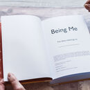 'being Me' Five Year Journal By Open Narrative | notonthehighstreet.com