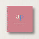 Personalised Initials Small Notebook By Designed | notonthehighstreet.com