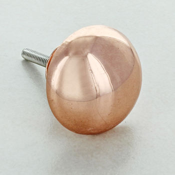 Copper Hammered Cupboard Door Knob Handle By G Decor ...