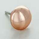 Copper Hammered Cupboard Door Knob Handle By G Decor ...