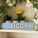 Personalised Name Road Sign Children's Room Plaque By Craft Heaven ...