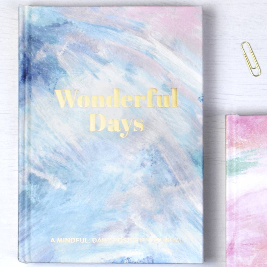 wonderful days a mindful, daily positivity journal by glad gifts ...
