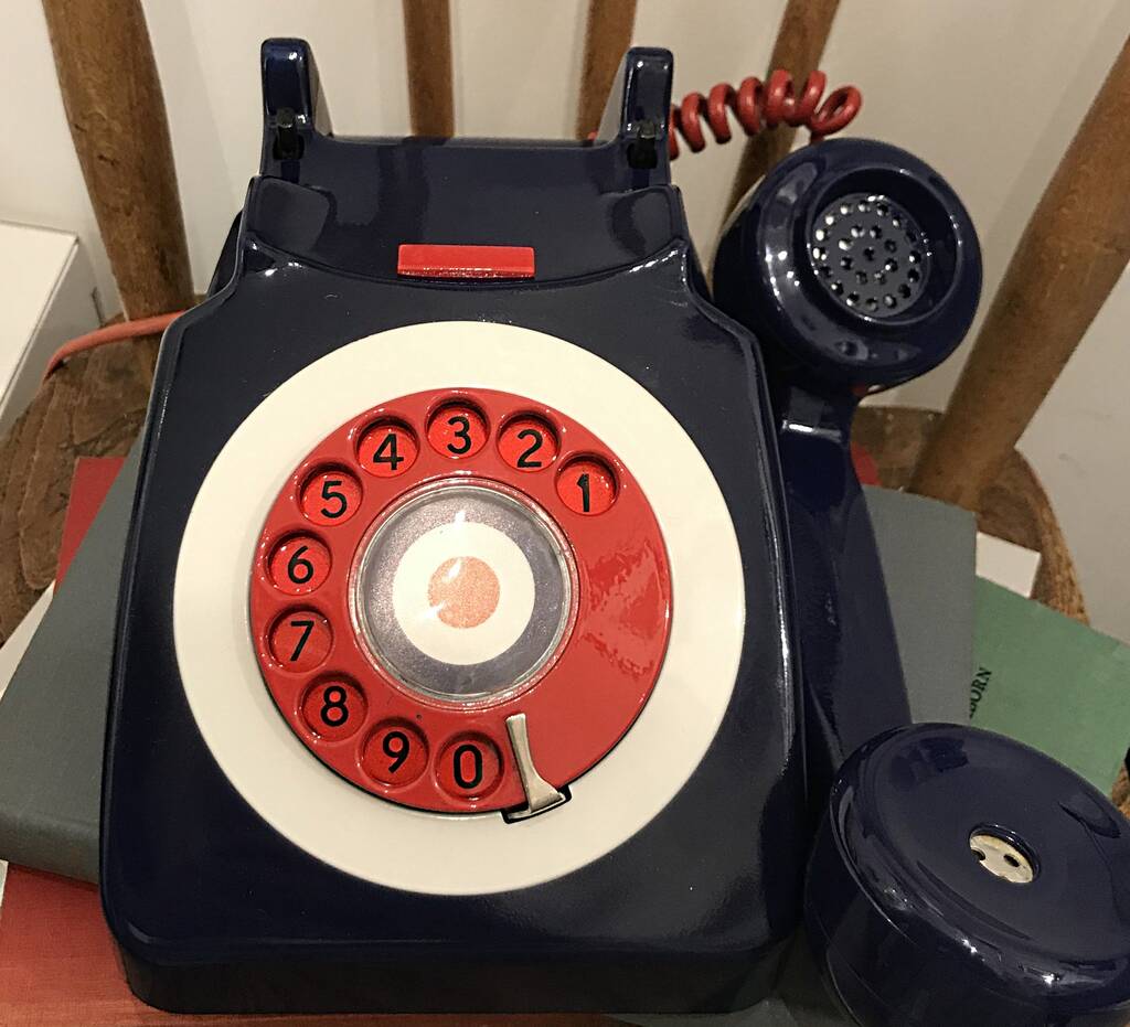 original vintage restored telephone by karrie barron ...