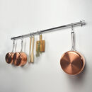 Chunky Commercial Chrome Pan Rail By Proper Copper Design ...