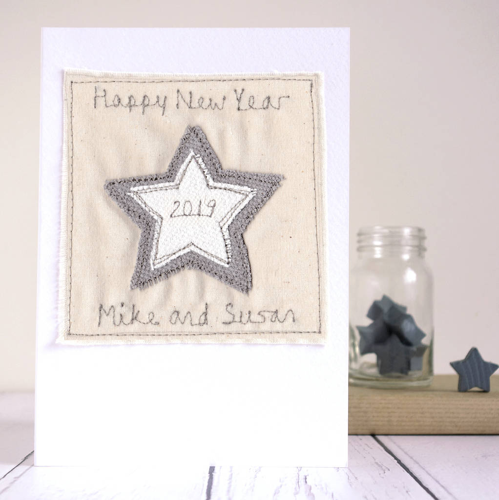 Personalised Happy New Year Card By Milly And Pip Gifts And Cards ...