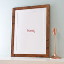 a4 black frame by picture that frame | notonthehighstreet.com