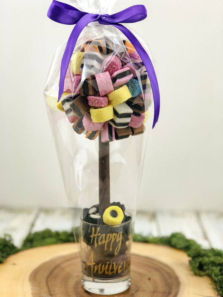 personalised allsorts sweet tree by sweet trees | notonthehighstreet.com