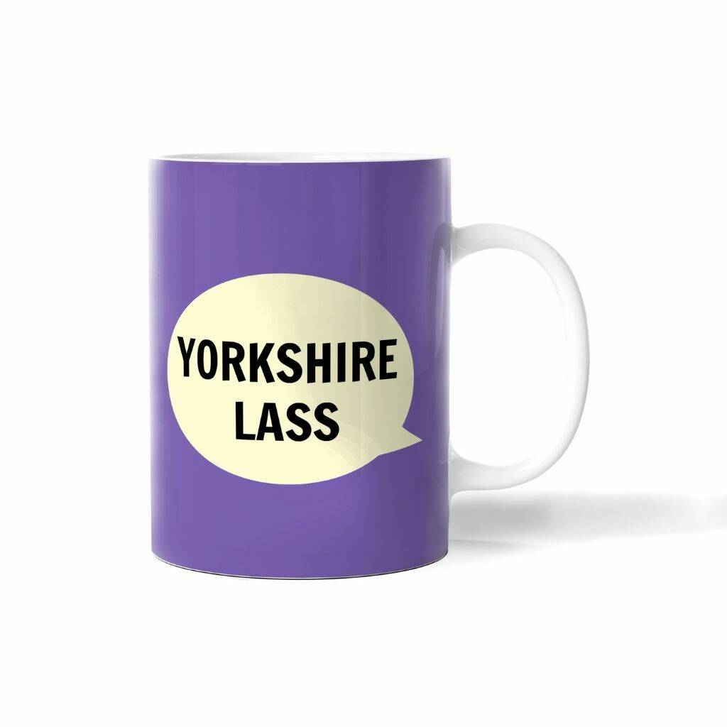 Yorkshire Lass Mug By Dialectable | notonthehighstreet.com