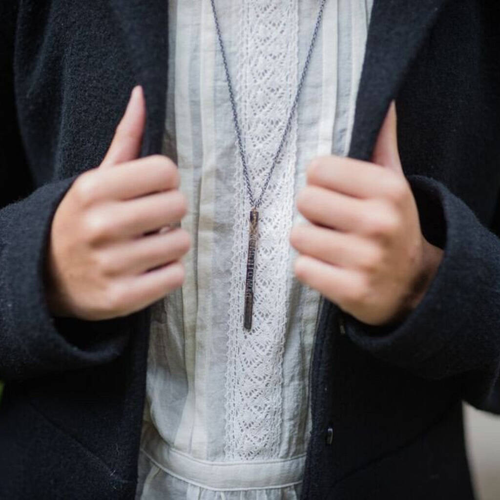 Wdts Breathe Deep Necklace By Maitri