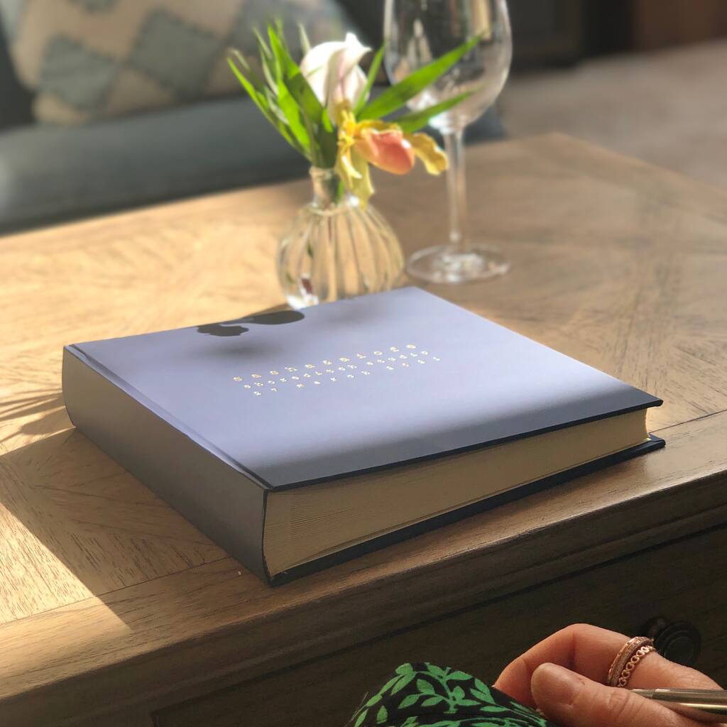 Beautifully Bespoke Wedding Album Or Guest Book By Be Golden ...