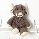 Giant Douglas The Highland Cow Knitting Kit By Wool Couture ...