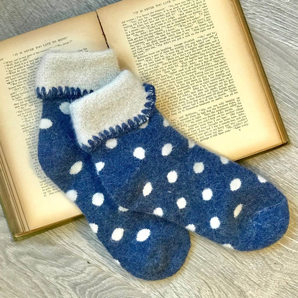 personalised super soft cosy star socks by the alphabet gift shop ...