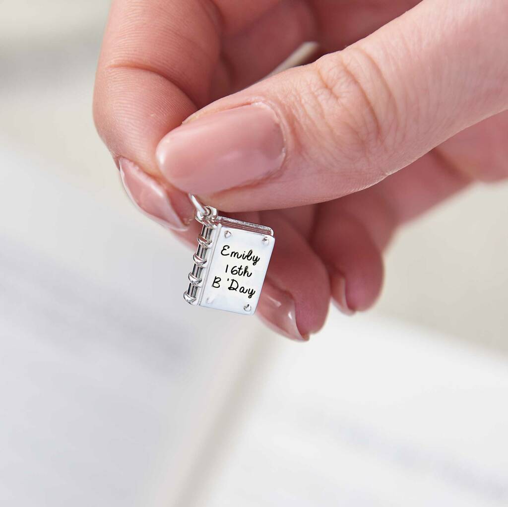 Personalised Hardback Book Silver Charm By Scarlett Off The Map ...