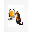 Think Big Cat And Lion Screen Print By Katie Edwards Illustration ...