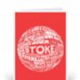 Stoke City Football Club Greetings Card By Sketchbook Design ...