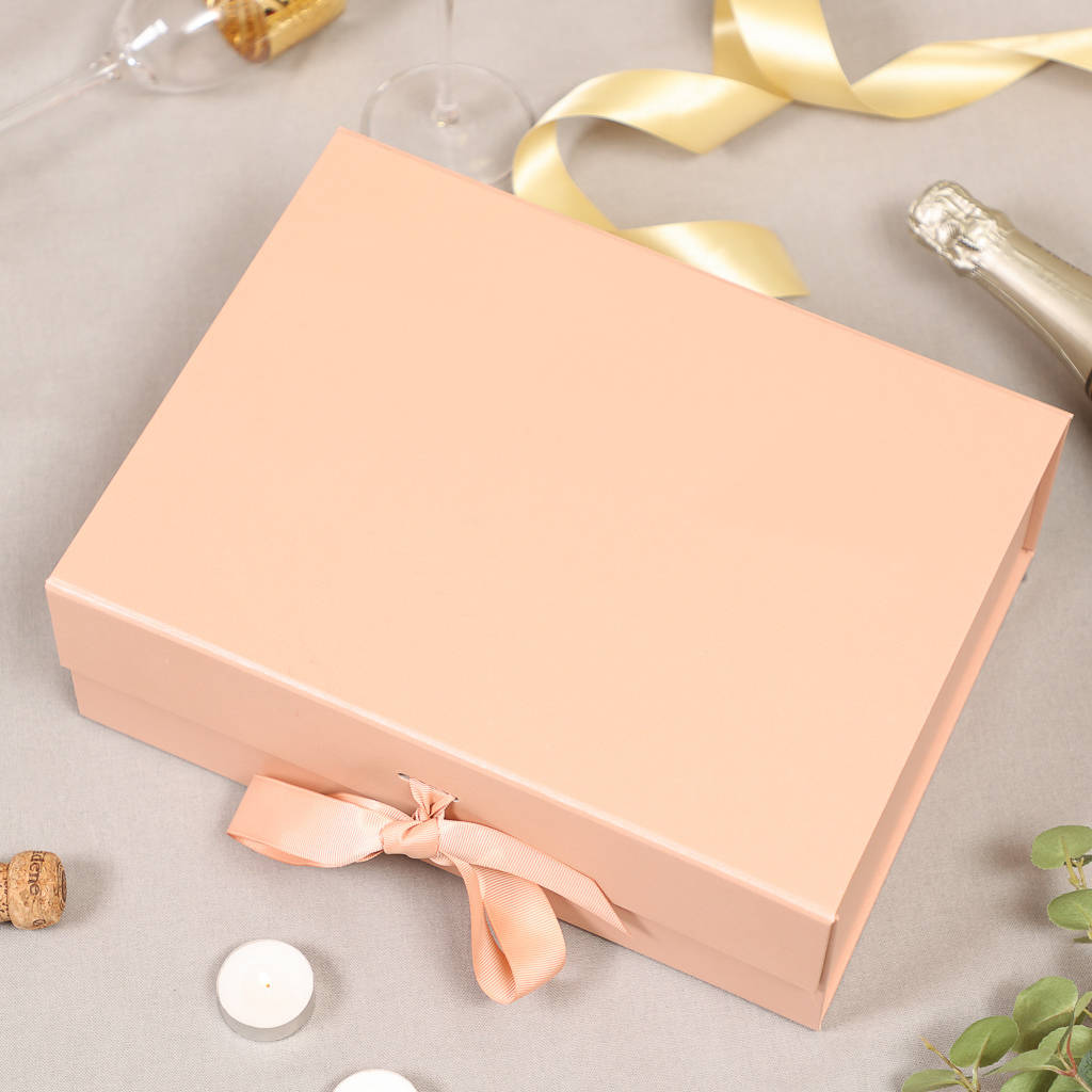 personalised rose gold birthday gift box by dibor | notonthehighstreet.com