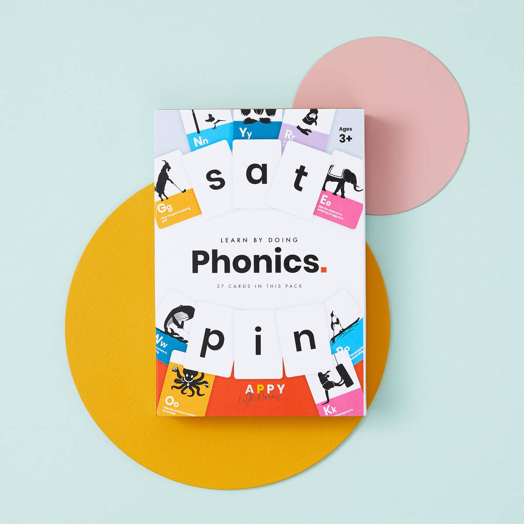 Learn Phonics Activity Flashcards By Happy Little Doers ...