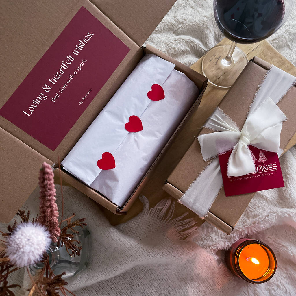 Personalised Happy Galentine's Candle Gift Set By By The Pines
