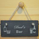 Personalised Bar Slate Sign By Sweet Pea Design | notonthehighstreet.com