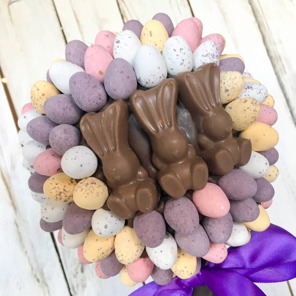 cadburys mini egg, with malteser bunny tree by sweet trees ...