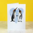 Personalised Penguin Couple Card By So Close | notonthehighstreet.com