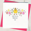 Personalised Easter Chick And Eggs Card By Eggbert & Daisy ...