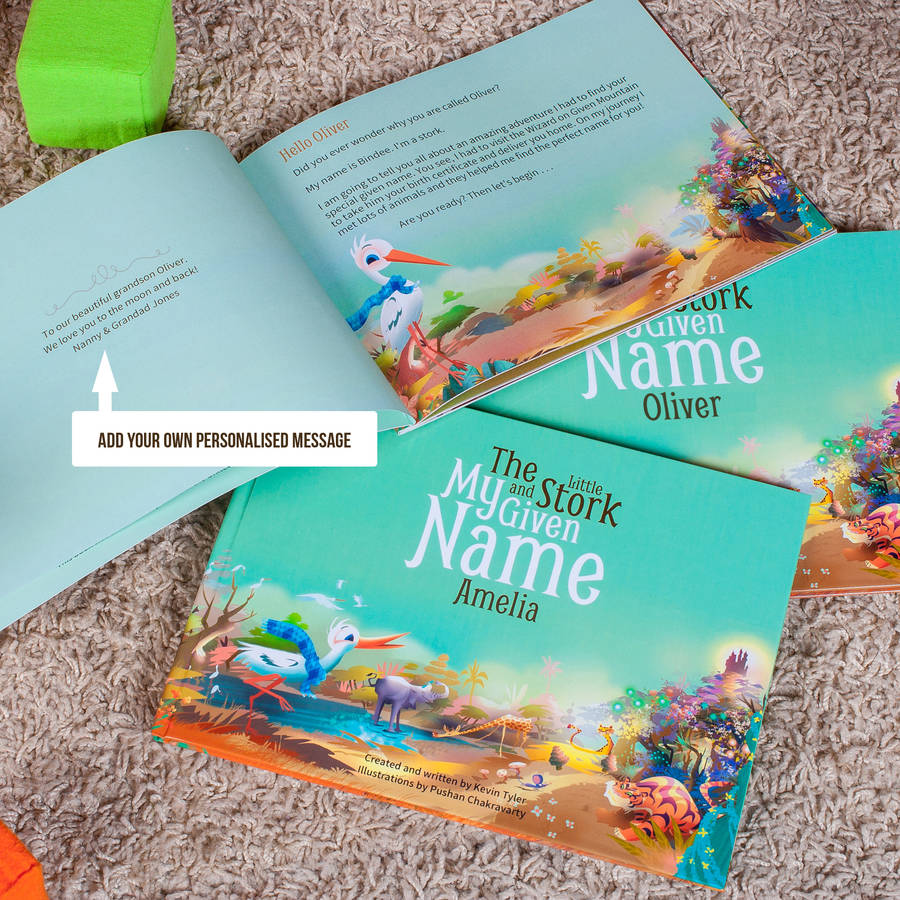 personalised children's keepsake story book by my given name ...