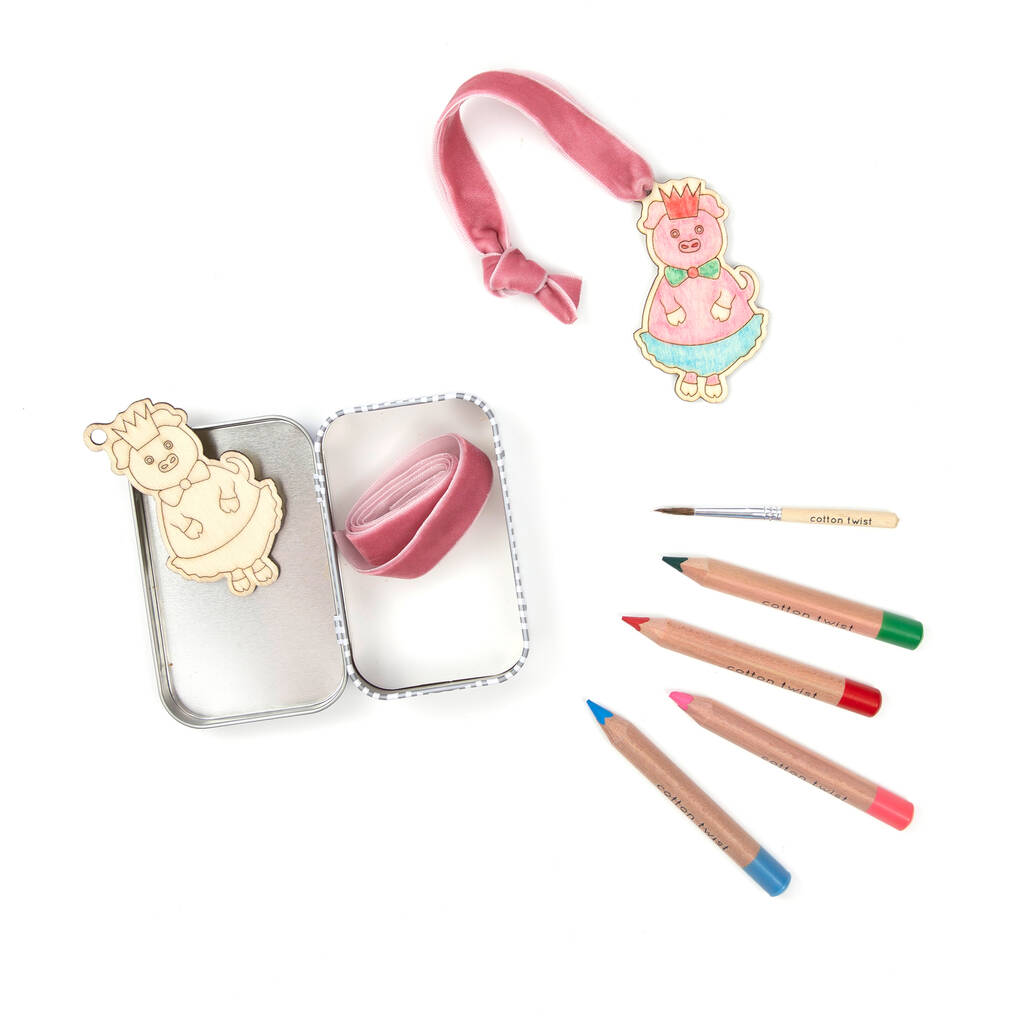 Personalised Make Your Own Pig Decoration By Cotton Twist ...