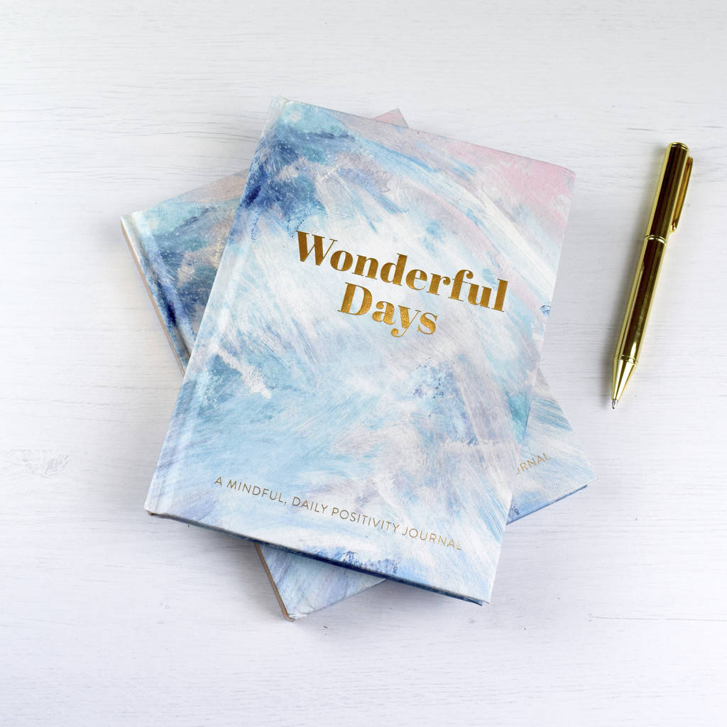 wonderful days a mindful, daily positivity journal by glad gifts ...