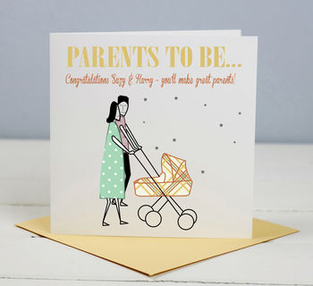 Baby Shower / Parents To Be Card By Lisa Marie Designs ...