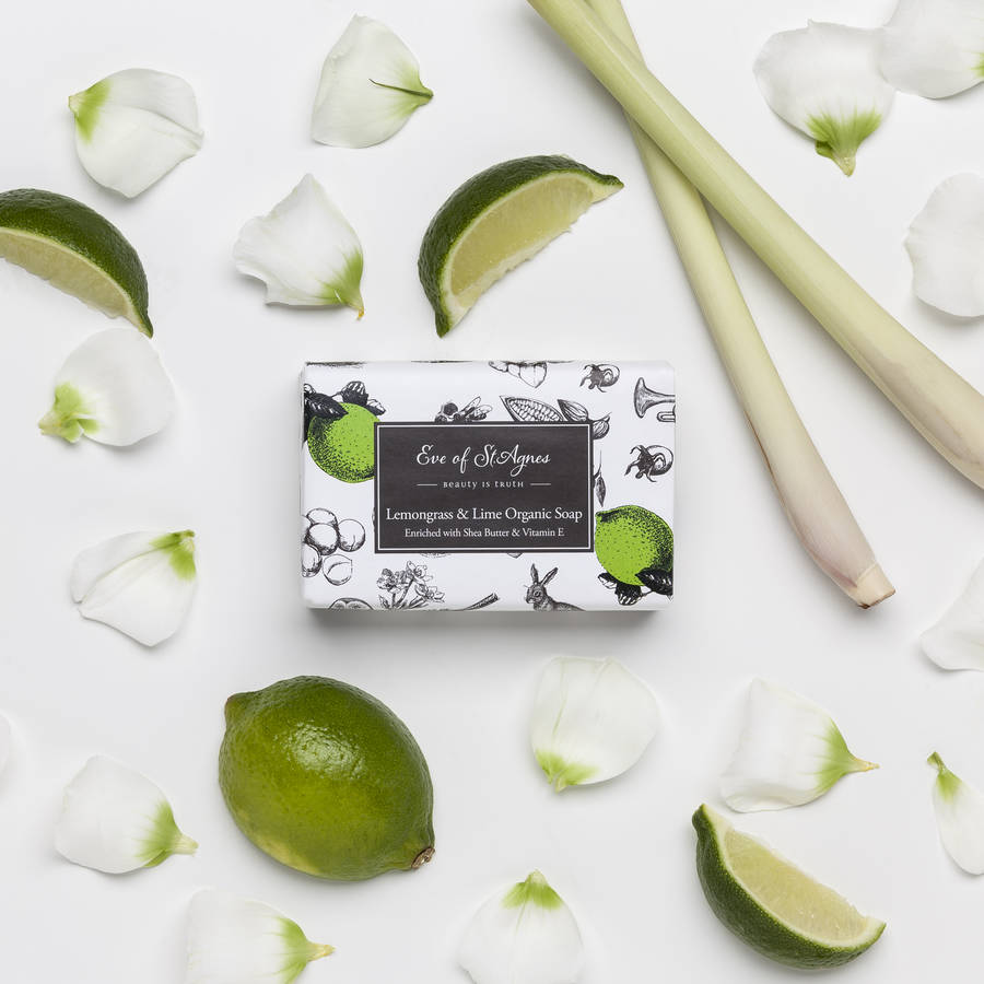 Lemongrass And Lime Organic Soap By Eve Of St Agnes