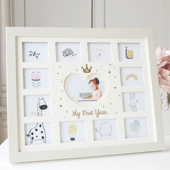 My 1st Year Photo Frame By D Caro | notonthehighstreet.com