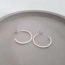 Handmade Sterling Silver Hoops By Anna Calvert Jewellery ...