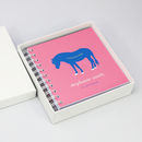 Personalised Kid's Pony Small Notebook By Designed | notonthehighstreet.com