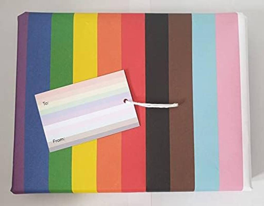 Lgbtq Pride Eco Friendly Gift Wrap And Matching Tags By DJC BOUTIQUE